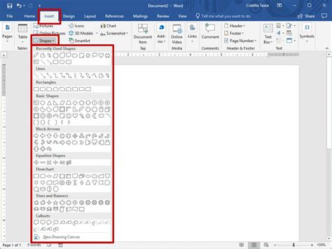 How To Create Freehand Drawings In Word