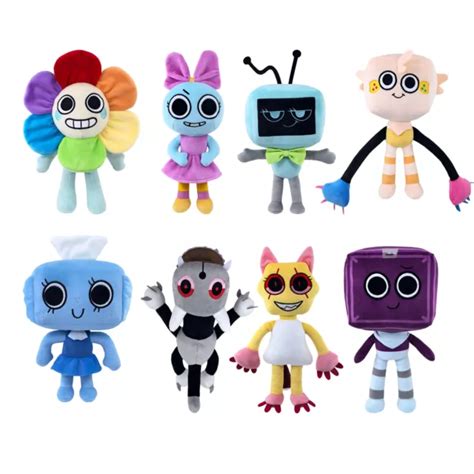 DANDY S WORLD PLUSH Pebble Finn Flutter Dandys World Plushie Horror Game Soft PicClick AU
