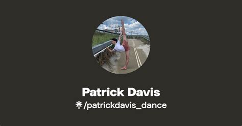 Patrick Davis Instagram Tiktok Linktree