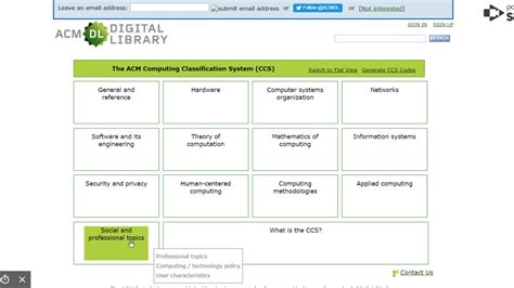 Acm Classification System Youtube