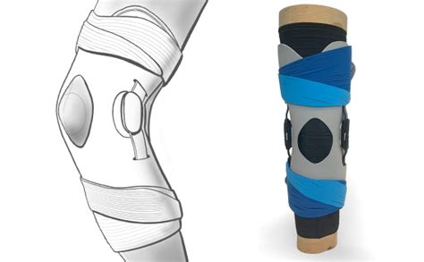 Breg Crossrunner™ Soft Knee Brace Interwoven