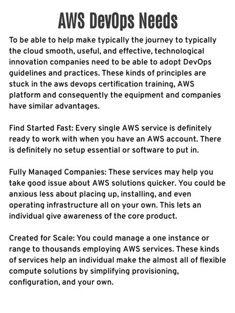Ppt Aws Devops Needs Powerpoint Presentation Free Download Id11288028