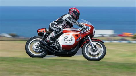 Classic Racing Motorcycle
