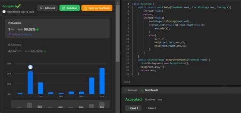 Day 44 Of 100daysofcode Binary Tree Paths Manvita Goel Posted On The Topic Linkedin