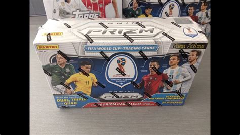 Panini World Cup 2018 Prizm Full Boxrare Hit 1 In 1200 Packs