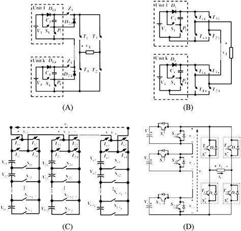 Compared Topologies A B Hybrid Switched Capacitor Inverter19 C Download Scientific Diagram