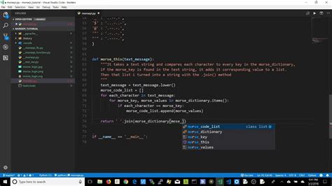 Morse Code Python Module List Comprehension If Name Main Clip YouTube