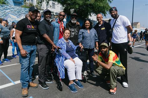 Destination Crenshaw “pull Up To The Wall” Event Works By Halline
