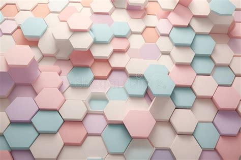 A Visual Pattern With Hexagons Stock Illustration Illustration Of Flooring Purple 286639805