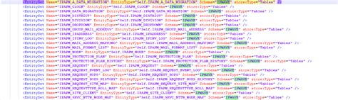 oracle db edmx switch between prod test stage schema names dynamically