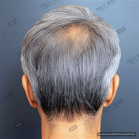 Ai创作图面对白发 白发转黑 发白头发 灰头发 很多白发 治疗白发 面对着灰白的头发 浓度灰色的头发 老人头发 灰白的头发 灰色的头发 灰白色头发 白头发 灰头 老年人光头 昵图网