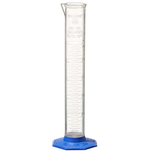 Thermo Scientific Nalgene Pmp Plastic Graduated Cylinders 25 Ml Buy Online Thermo Scientific