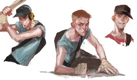 Scout Tf2 Face Hatless