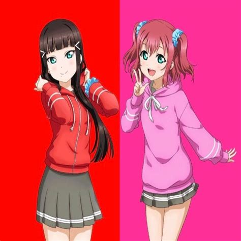 ️día Kurosawa And Ruby Kurosawa🩷 Ruby Kurosawa Dia Kurosawa Ruby