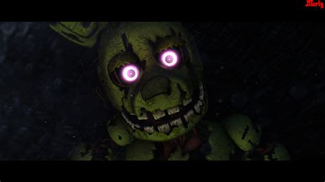 Springtrap Light And Eye Effect Test By Springy87 On Deviantart