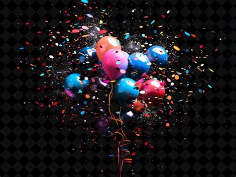 Party Balloon Extravaganza Psd High Quality Free Psd Templates For