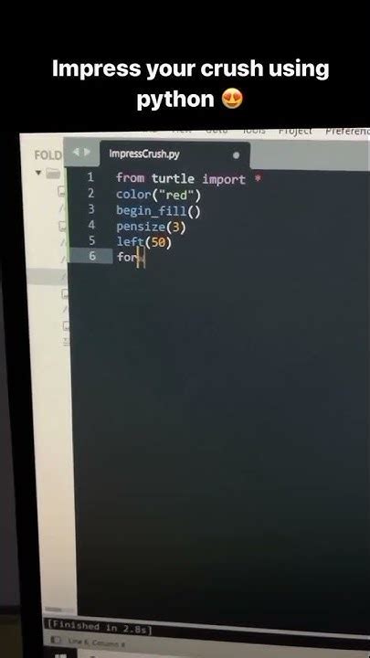 Impress Your Crush Using Python 🧑‍💻🧑‍💻 Python Developer 🤣😝 Shorts Coding Programming