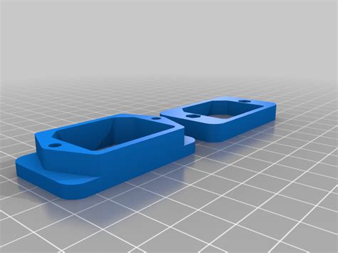 3d File Iec14 Panel Connector Mount For Meanwell Psu・3d Print Model To Download・cults
