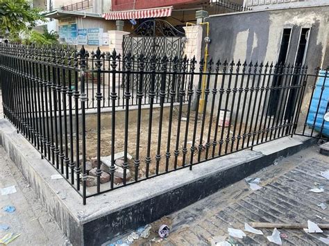 Painted Wrought Iron Railing Fence 10mm 4 Feet At ₹ 1500kg In New Delhi