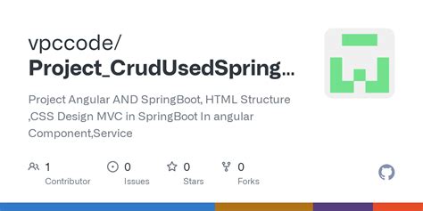 Github Vpccodeprojectcrudusedspringbootandangular Project Angular And Springboot Html