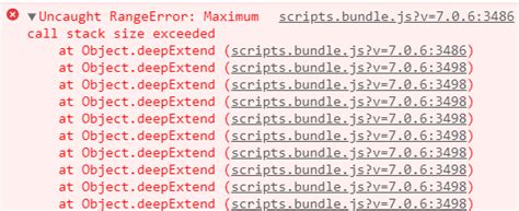 Bug Angular 6 Uncaught Rangeerror Maximum Call Stack Size Exceeded · Issue 74 · Microsoft