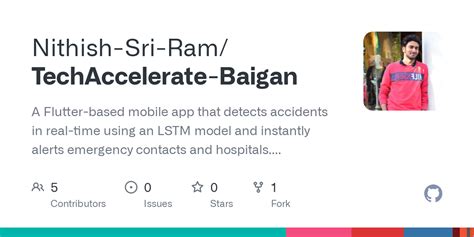 Github Nithish Sri Ram Techaccelerate Baigan A Flutter Based Mobile App That Detects