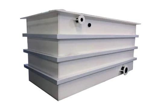 White Rectangular Polypropylene Tank At Rs 35000 Piece In Nangloi