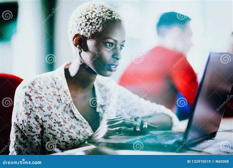 Female Programmer Working On It Project Stock Image Image Of Computer Data 132910519