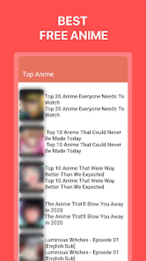 Android 용 Anime Tv Watch Anime Online 다운로드