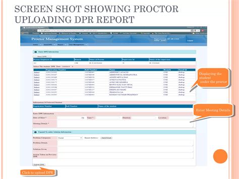 Proctor Management System Ppt