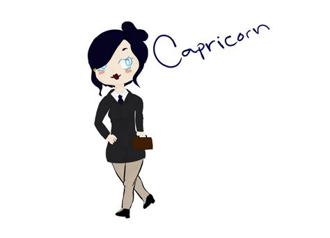 I Finally Finished Zodiac Oc Capricorn By Yeliko On Deviantart