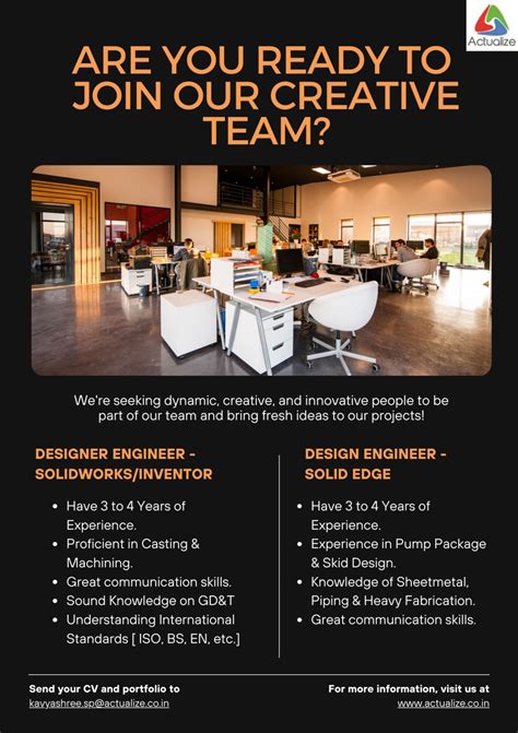 Kavya Shree Sp On Linkedin Actualize Hiringalerts 🔧 Join The Design