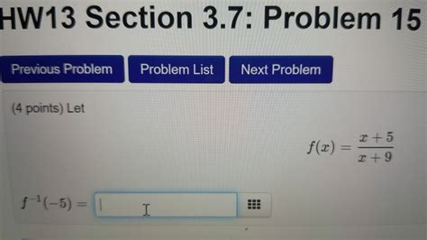 Solved Hw13 Section 37 Problem 15 Previous Problem Problem