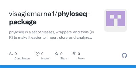 Github Visagiemarna1phyloseq Package Phyloseq Is A Set Of Classes