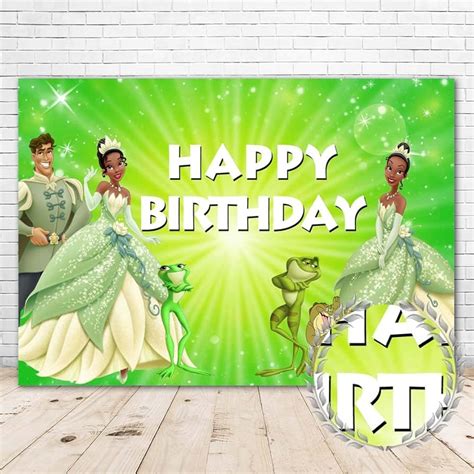 Princess Tiana Birthday Printables