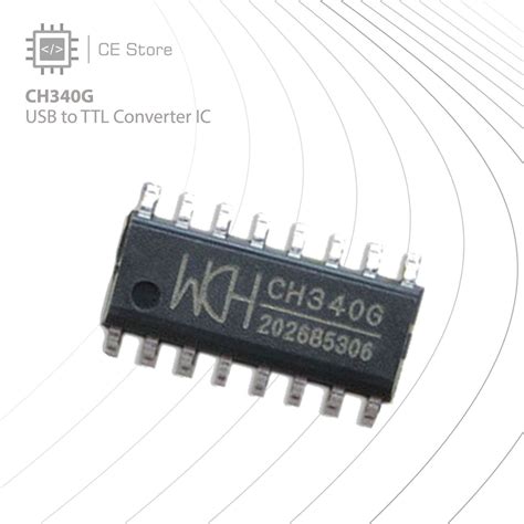 Ch340g Usb To Ttl Converter Ic Ce Store