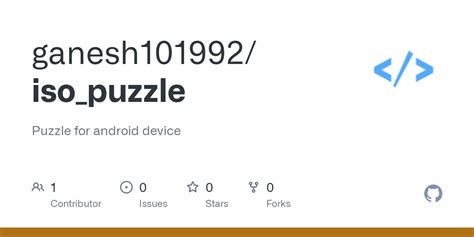 Github Ganesh101992isopuzzle Puzzle For Android Device