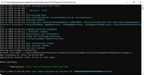Azure Functions Im Docker Container Tsjdevapps