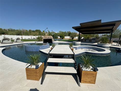 Luxury Pools In Paradise Valley Az Sun America Pools And Spas