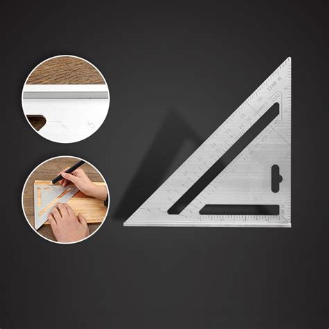 4 Size Metric Triangle Angle Protractor Aluminum A Grandado