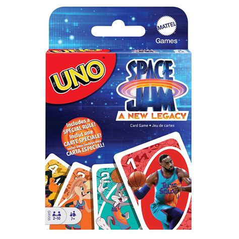 Space Jam A New Legacy Uno Card Game Entertainment Earth