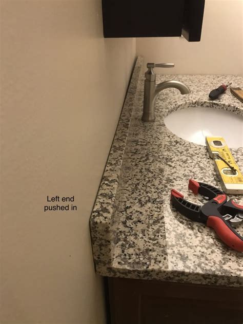 How To Handle Installing Granite Backsplash On Bowed Wall Fine Homebuilding