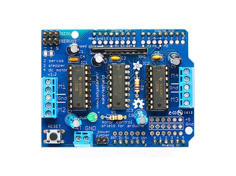 How To Use L293d Motor Driver Shield