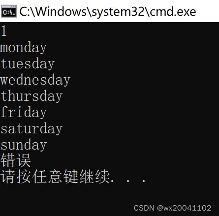 简述switch函数的使用 CSDN博客