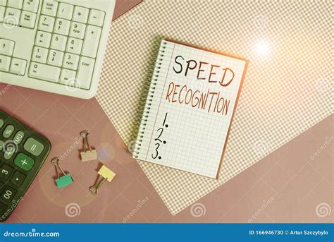 Handwriting Text Speed Recognition Concept Meaning Technology Used To