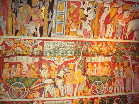 දඹුලු විහාරයේ සිතුවම්