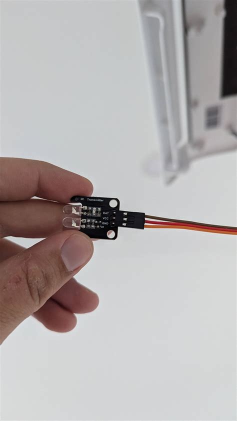 Soldering Ir Transmitter To Esp12 To Control Minisplit Esphome Home Assistant Community