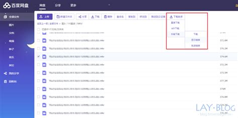 百度網盤下載神器直接獲取檔案下載連結下載檔案不再龜速 LAY Blog
