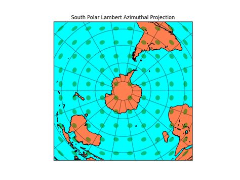 Polar Lambert Azimuthal Projection Basemap 200 Documentation