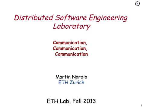 Pdf Distributed Software Engineering Laboratory Dokumentips